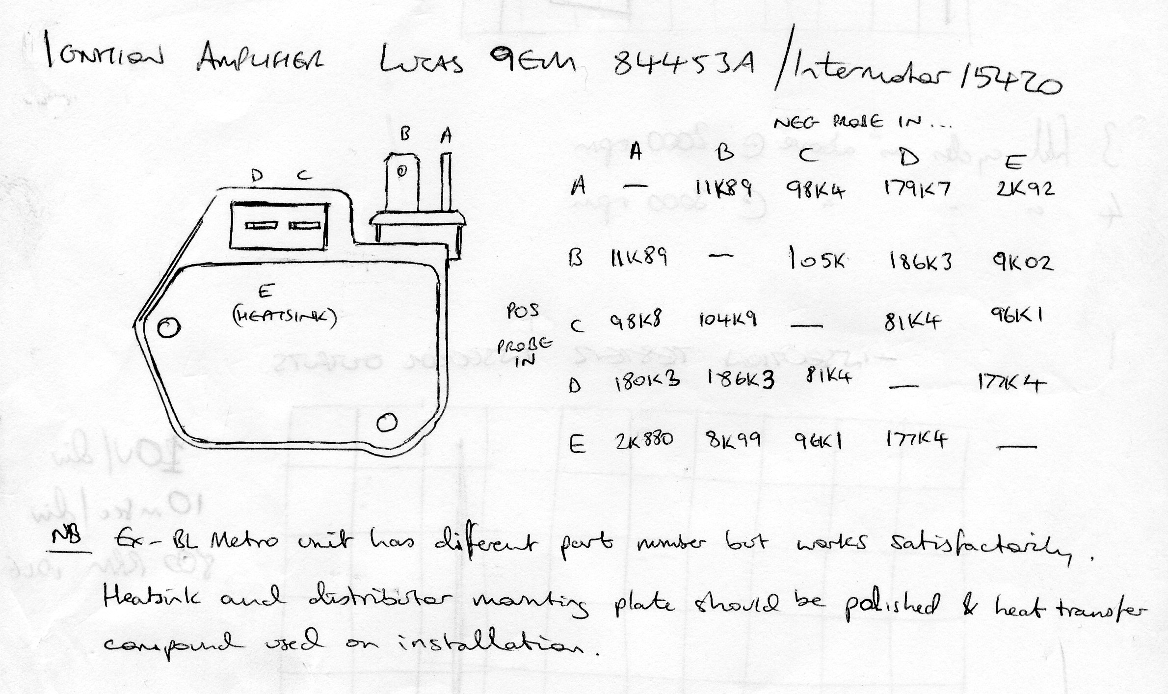 Ignition Amp Testing? Still won't start... - Page 2 - Wedges ...